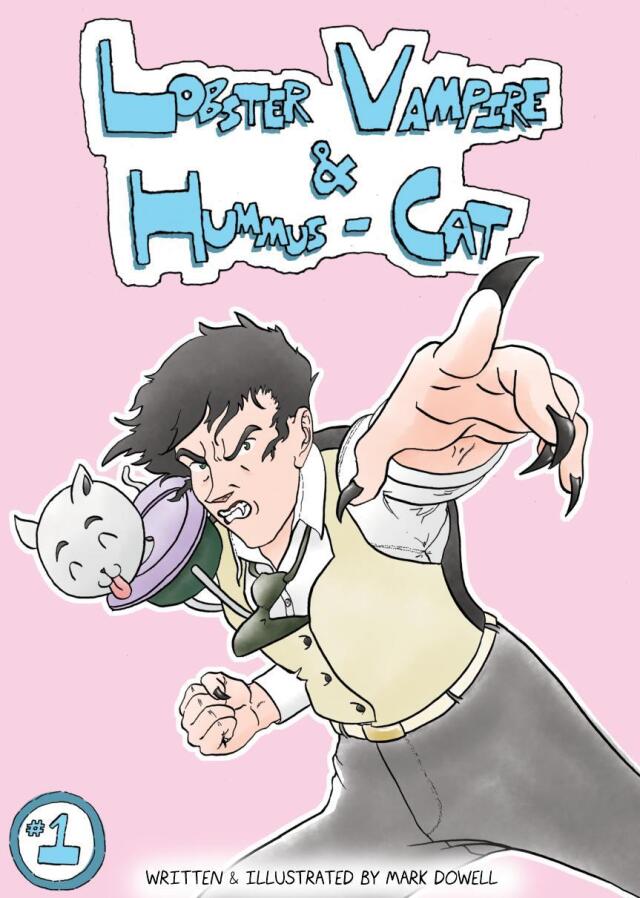 Lobster Vampire and Hummus-Cat #001 | MANGA Plus Creators by SHUEISHA